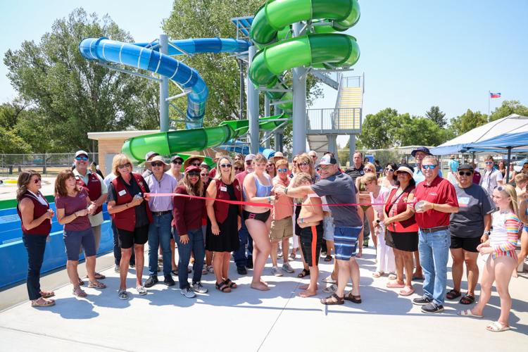 Photos of the grand opening of the Ross Park water slides in Pocatello ...