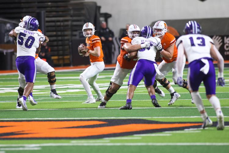 Photos of ISU vs. Weber State football at Holt Arena | Local ...