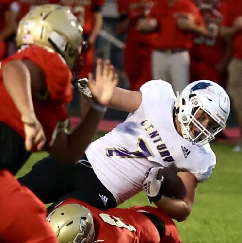 Century football drops season opener to Minico, spoiling Logan Horrocks ...