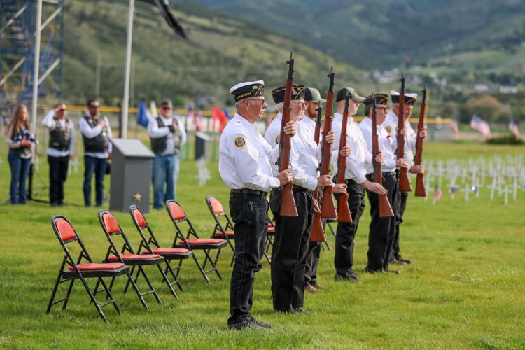 Photos: Field of Heroes Memorial at Century High School in Pocatello ...