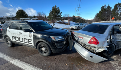Two Pocatello police vehicles struck at accident scene | Freeaccess ...