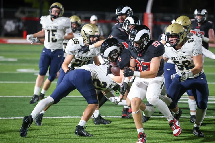 ROCKY MOUNTAIN RUMBLE: Photos of Highland's win against Skyline (Utah ...