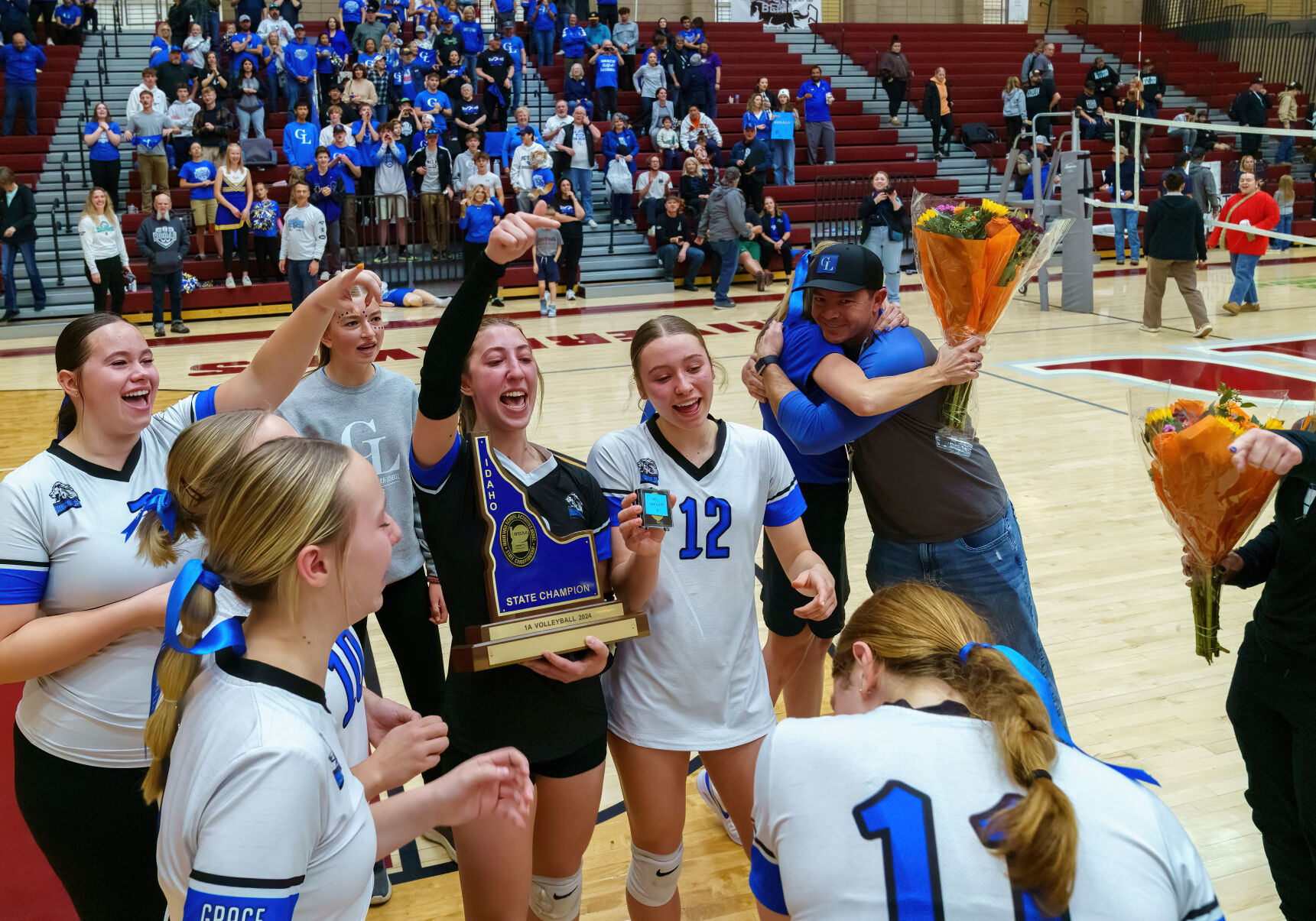 Grace Lutheran volleyball team makes school history with state ...