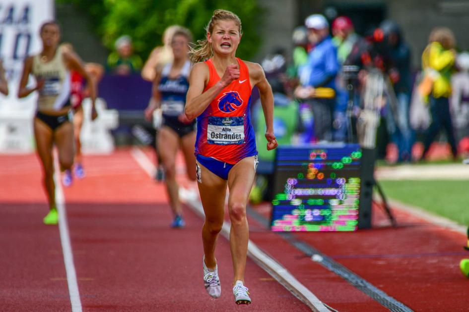 Allie Ostrander turns pro, ending prolific Boise State running career ...