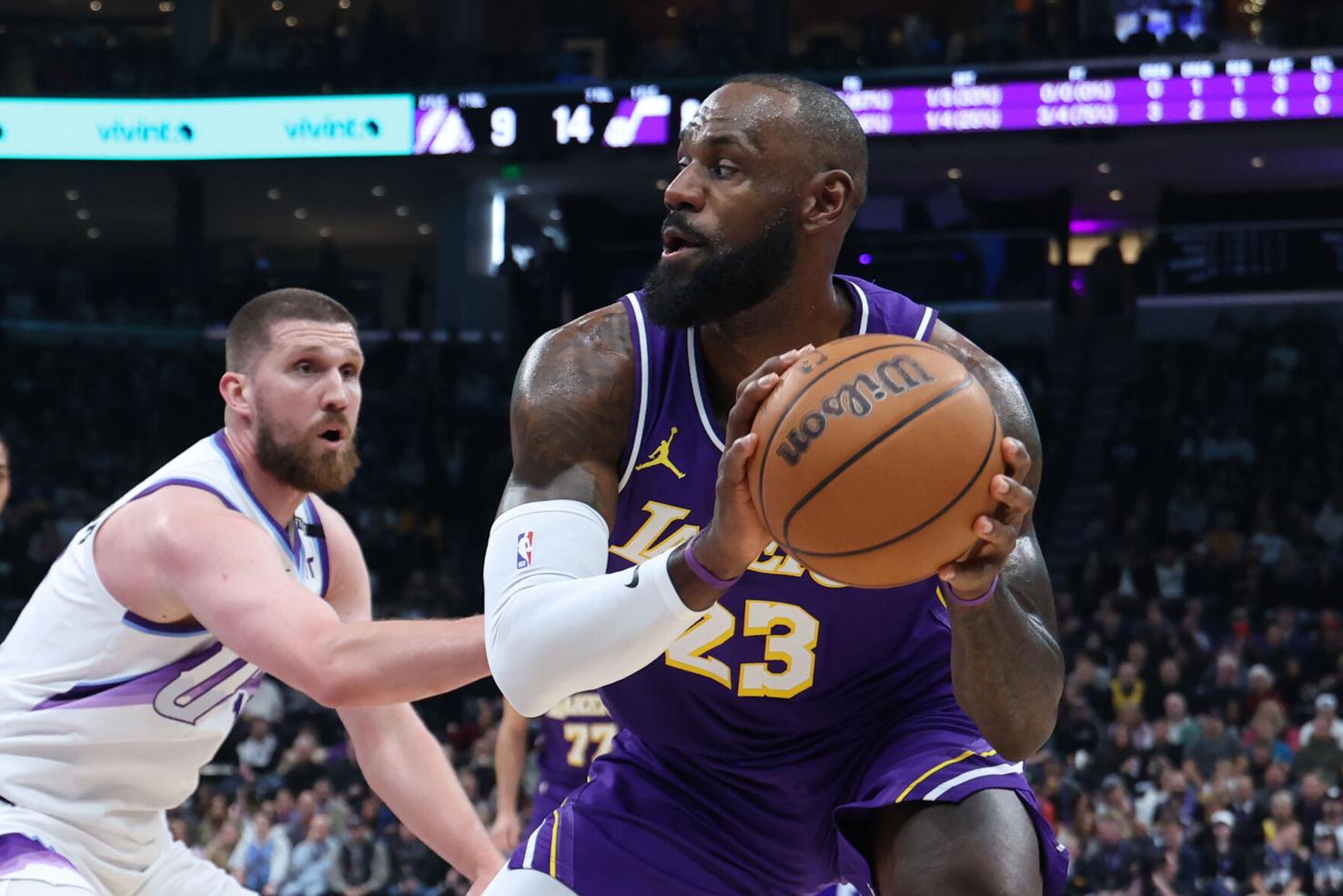 Lakers Jazz Basketball | National | idahostatejournal.com