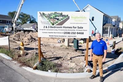 ATTAINABLE AND AFFORDABLE: New 26-unit Bonneville Commons subdivision ...