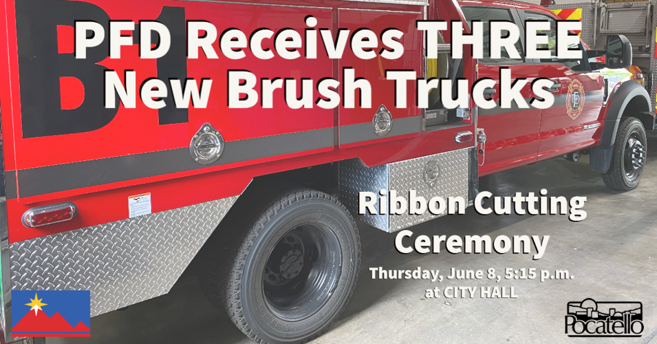 Pocatello Fire Department receives three new brush trucks ahead of ...