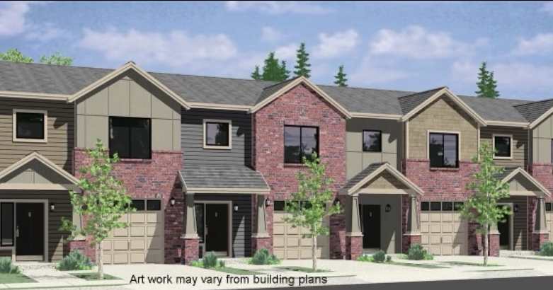 Fourplexes planned for empty lot across from American Fall’s Lee Street ...
