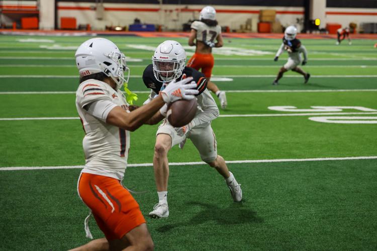 Photos of Idaho State University spring football practices at the ICCU ...