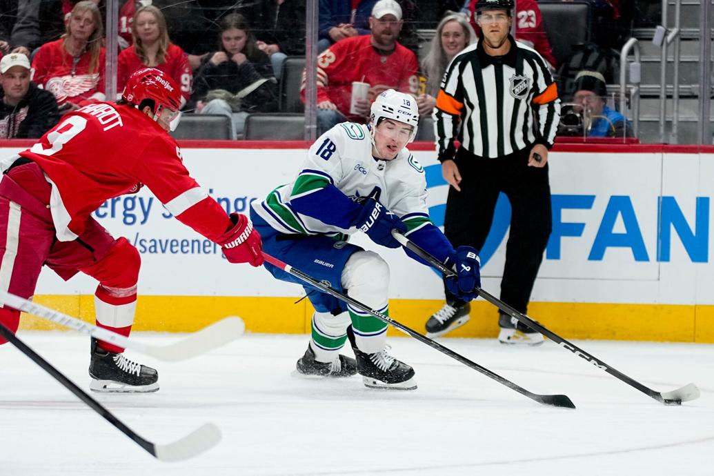 Canucks Red Wings Hockey | National | idahostatejournal.com
