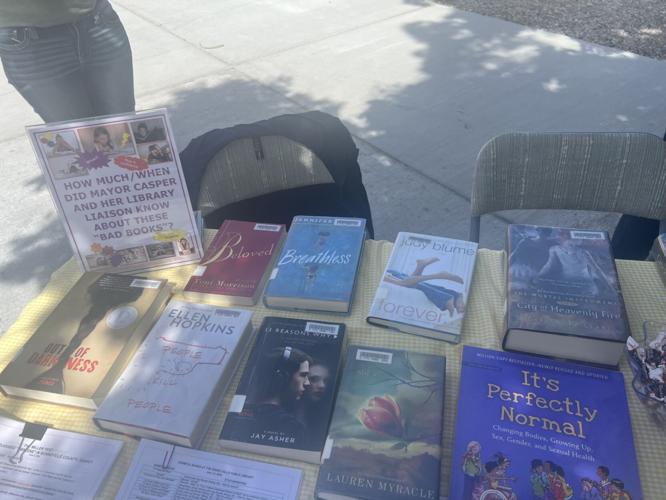 'Parents Against Bad Books' hold protest outside local library | Local ...