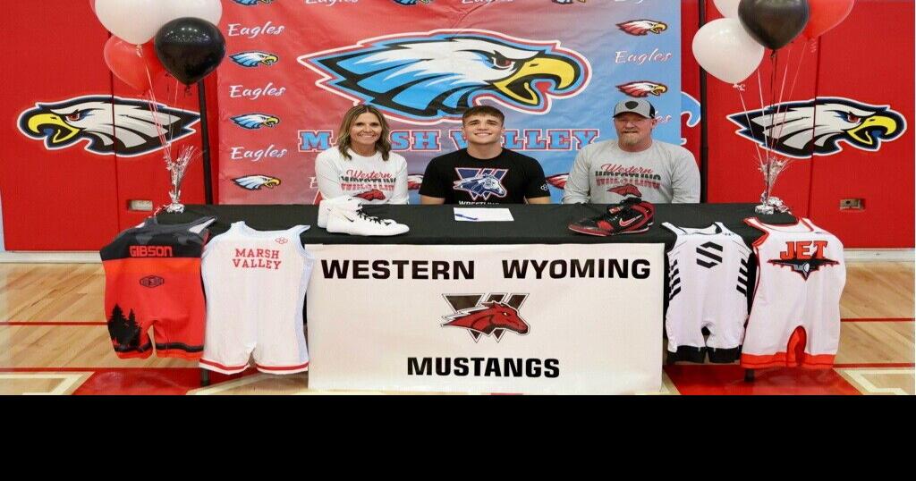 EXCEL AND ELEVATE: Marsh Valley High wrestler Riker Gibson commits to ...