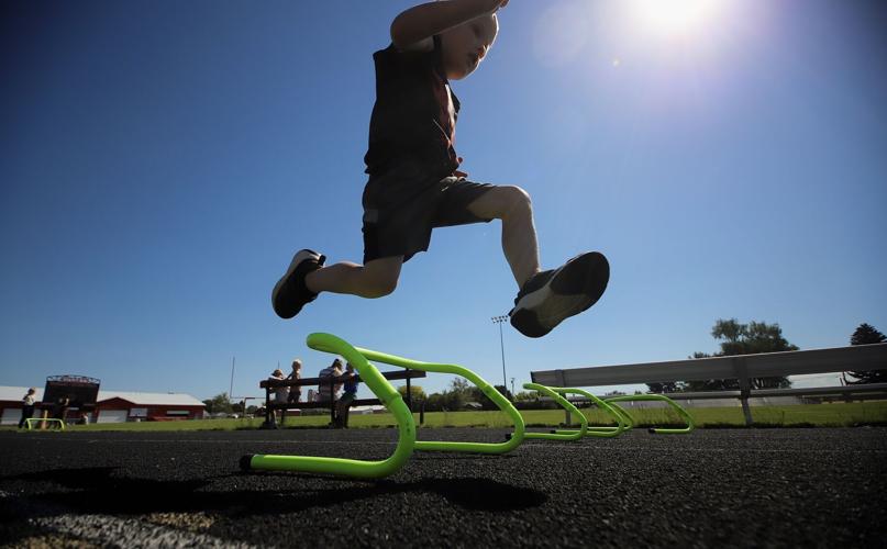 Fun run under a Shelley sun: Local track club cools down to close the ...