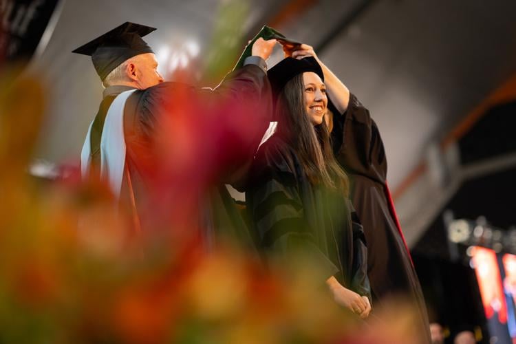 Photos of Idaho State University's commencement ceremonies at ICCU Dome | Freeaccess ...