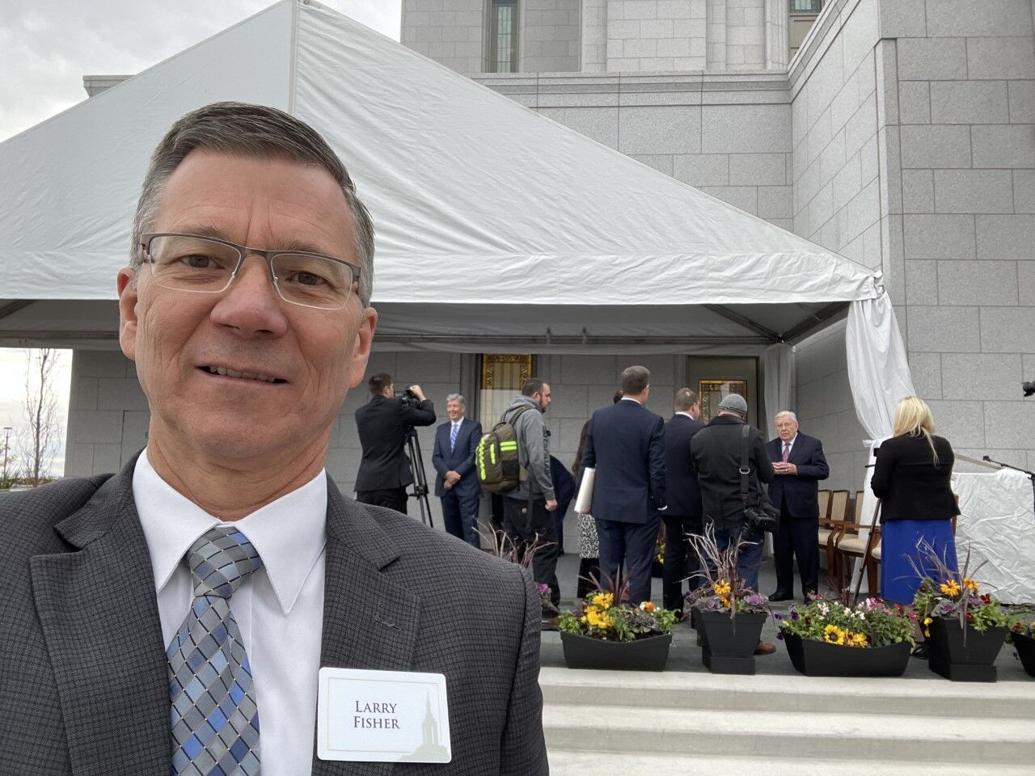 Larry Fisher reflects on 11 years as spokesman for LDS church in ...