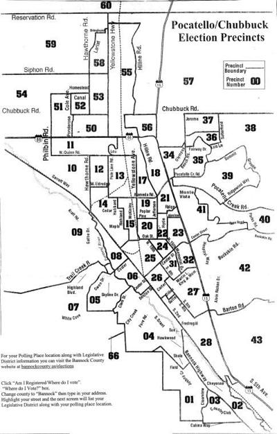 Pocatello/Chubbuck election precincts | Local | idahostatejournal.com