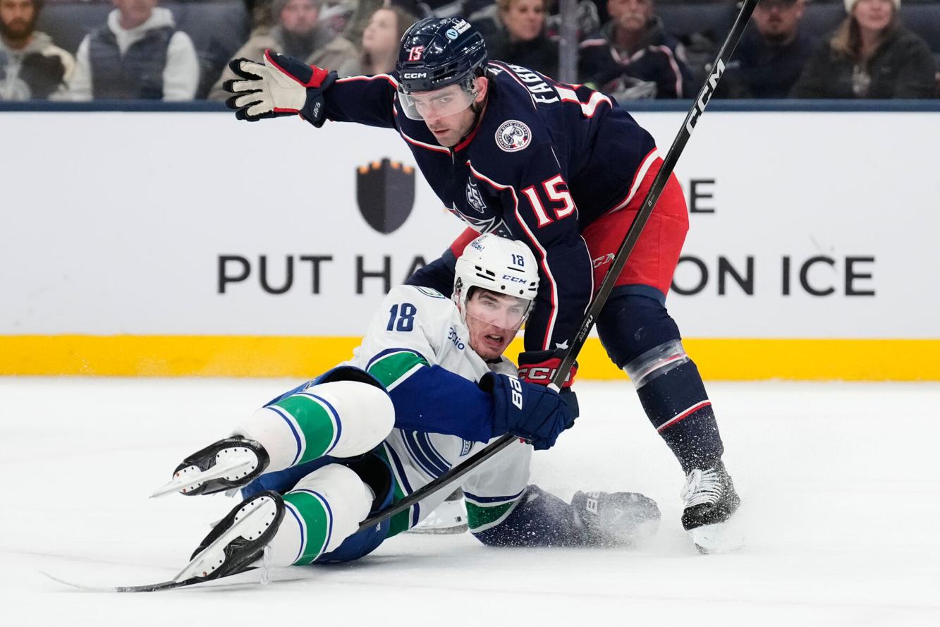 Canucks Blue Jackets Hockey | National | idahostatejournal.com