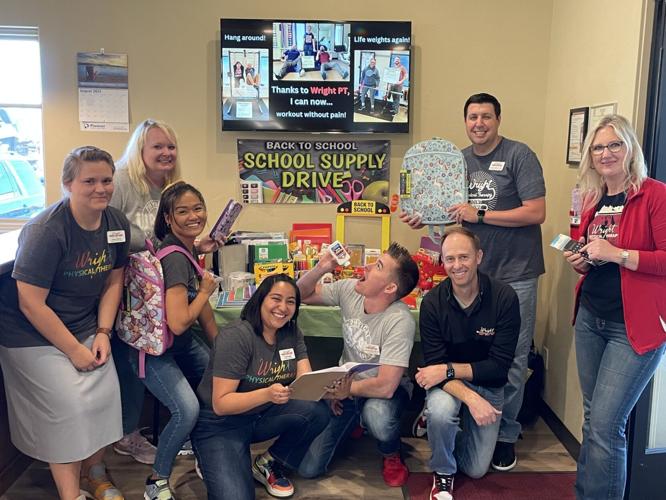 Wright Physical Therapy hosts annual Stuff the Backpack donation drive ...