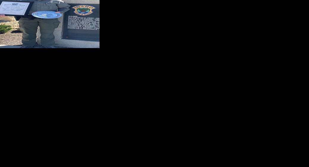 Spencer Wesche honored as Idaho Officer of the Year by Shikar-Safari Club | Local ...