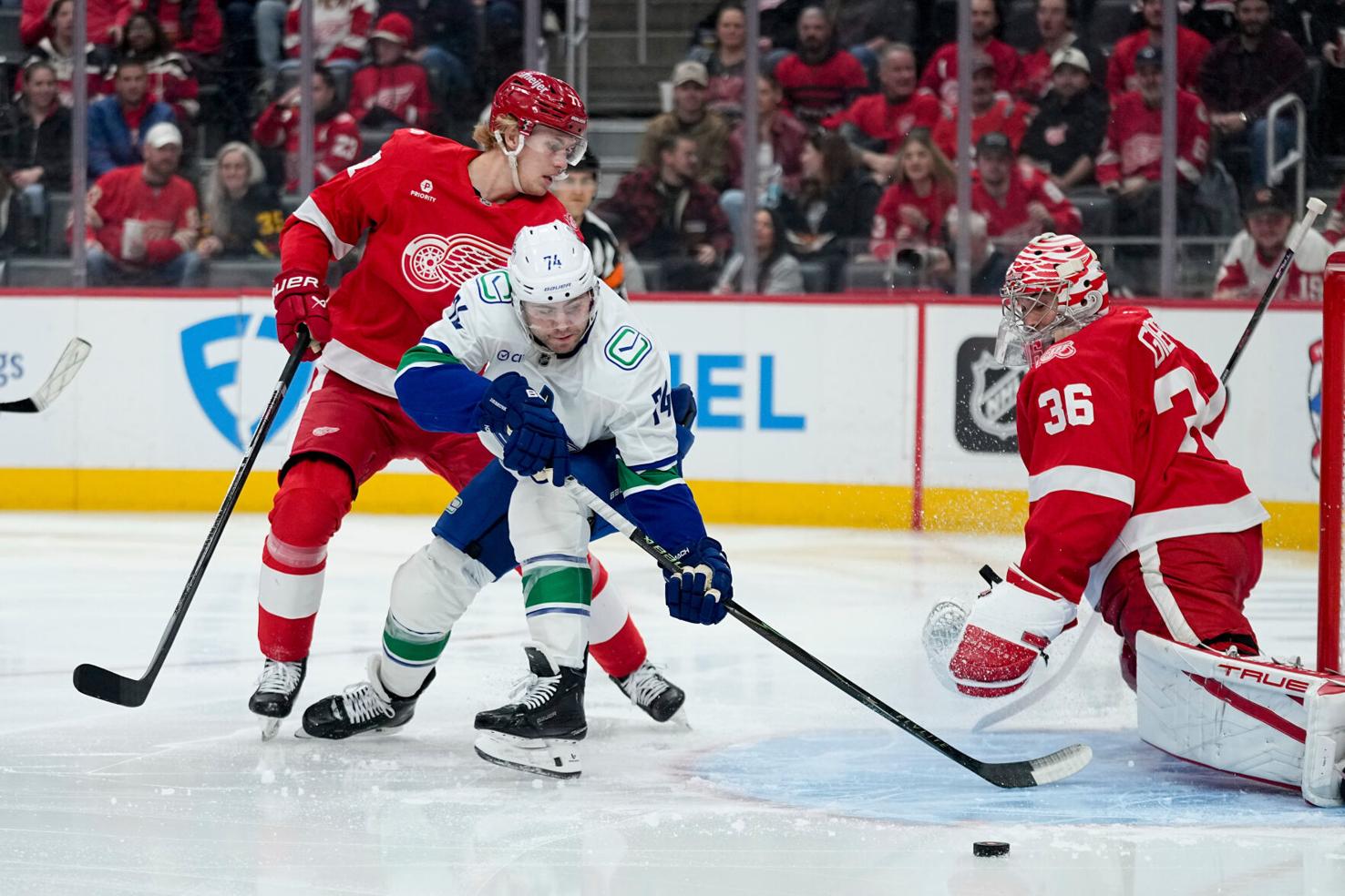 Canucks Red Wings Hockey | National | idahostatejournal.com