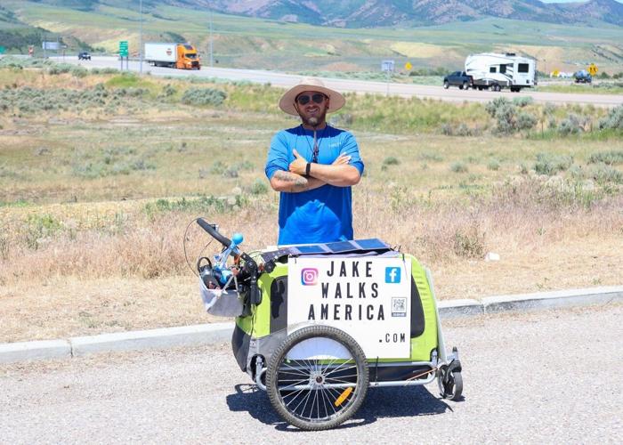 Army veteran stops in Pocatello on cross-country walk | Local ...