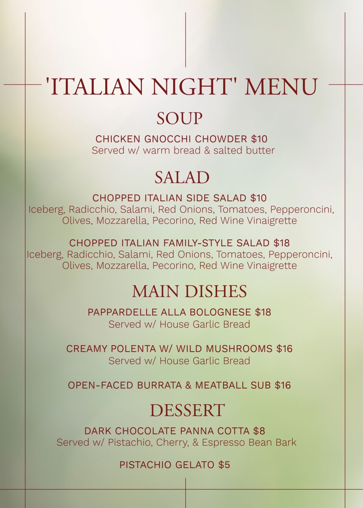 'BACK TO OUR ROOTS': Brick 243 brings family recipes from Sunday ...