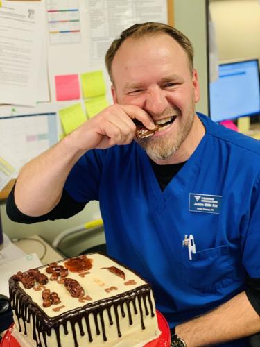 Justin Merzlock celebrates graduation from nurse practitioner program ...