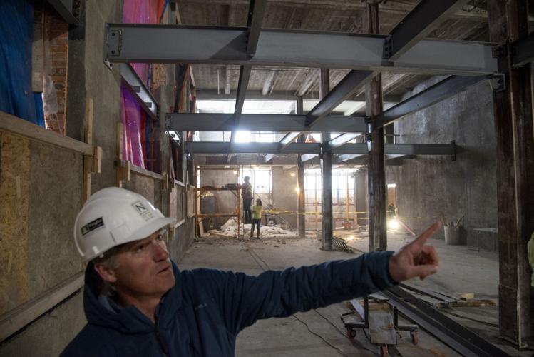 Century old building uncovered in downtown renovation project. | Local ...