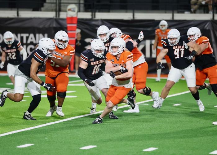 Photos of the ISU spring football game at the ICCU Dome | Isu ...