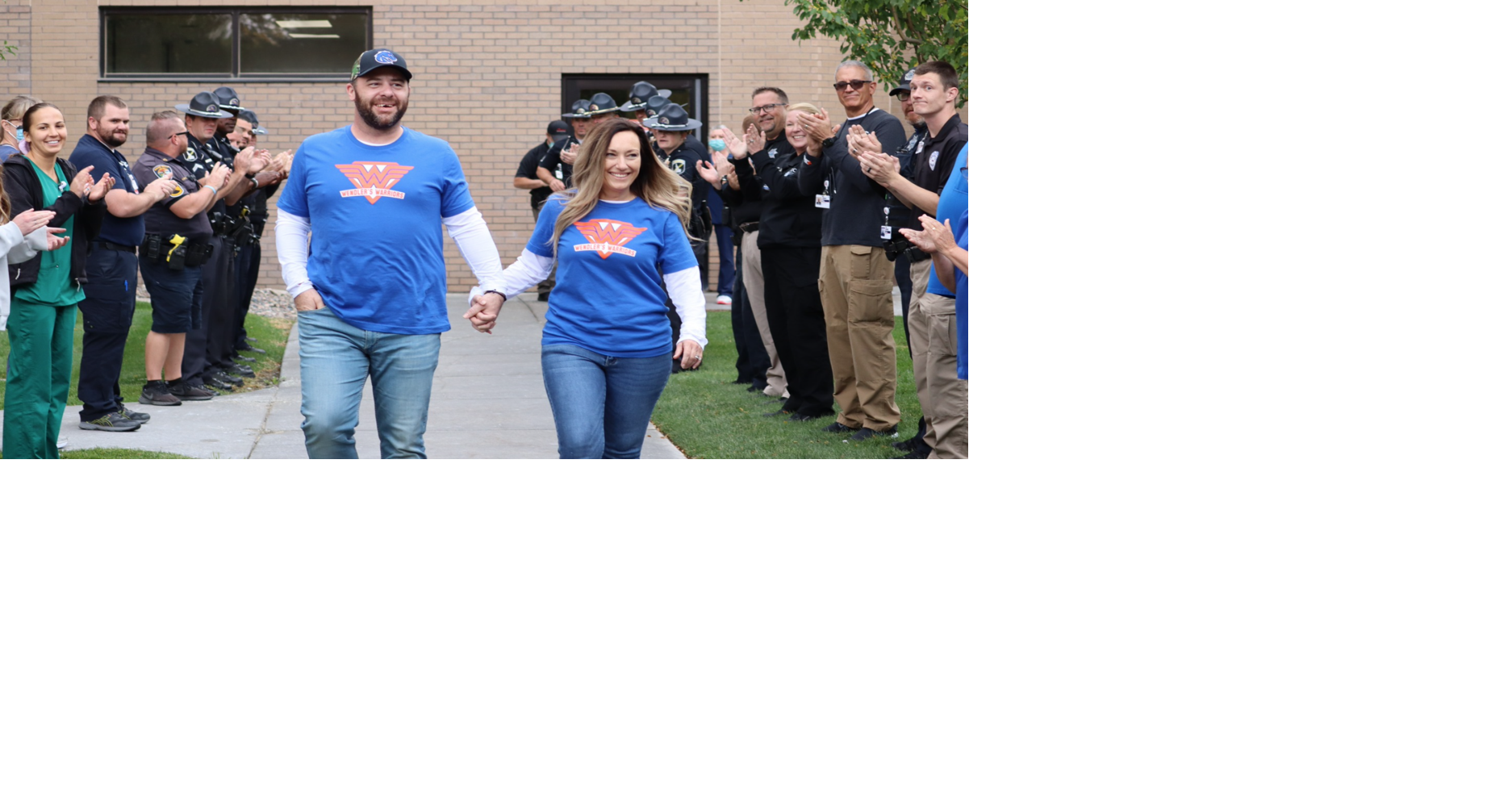 SUPERMAN: Trooper returns home after being critically injured when ...