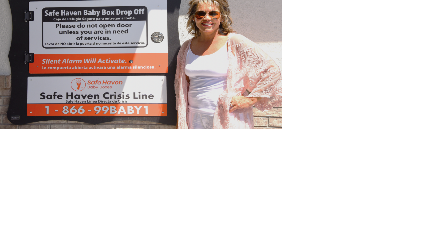 Safe Haven Baby Boxes founder Monica Kelsey speaks at Idaho’s first ...