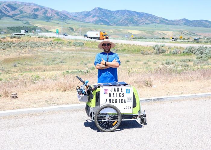 Army veteran stops in Pocatello on cross-country walk | Local ...
