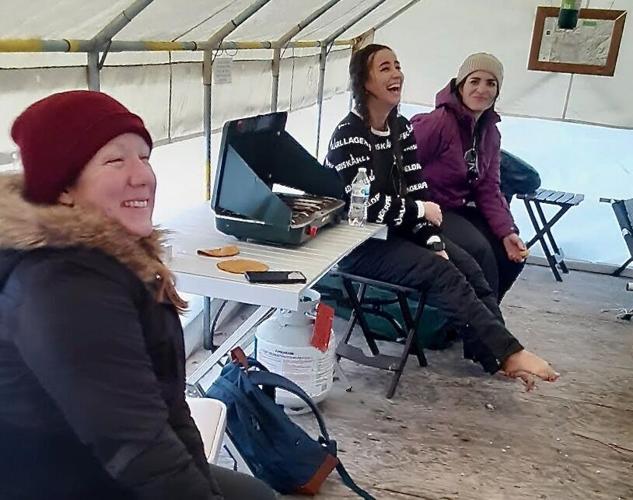 Meeting fun people on the warming hut trail | Anatomy ...