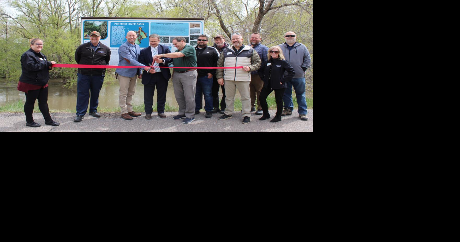 New Portneuf River flood sign erected along Riverside Drive | Local ...