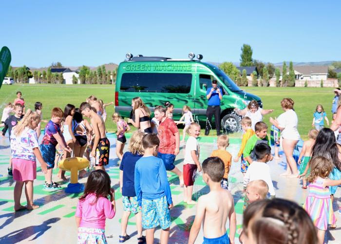 Photos of OK Ward Park splash pad grand opening | Freeaccess ...