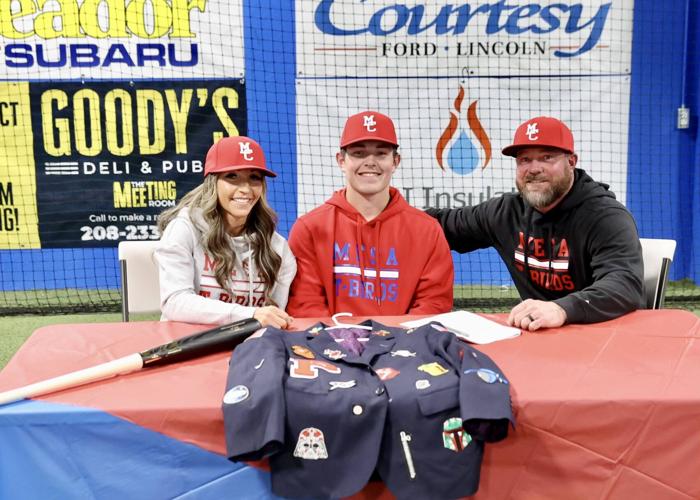 Pocatello's Jayce Vaughan signs with Mesa Community College baseball ...