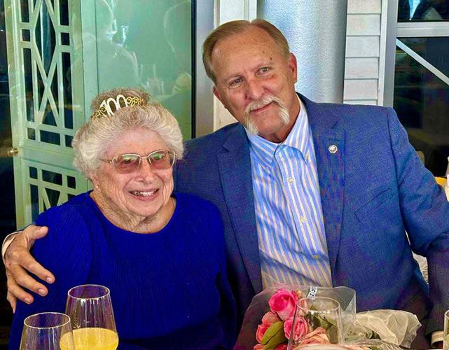 IB Resident Julia Rolf Reaches Her 100th Birthday ... Looks Back On ...