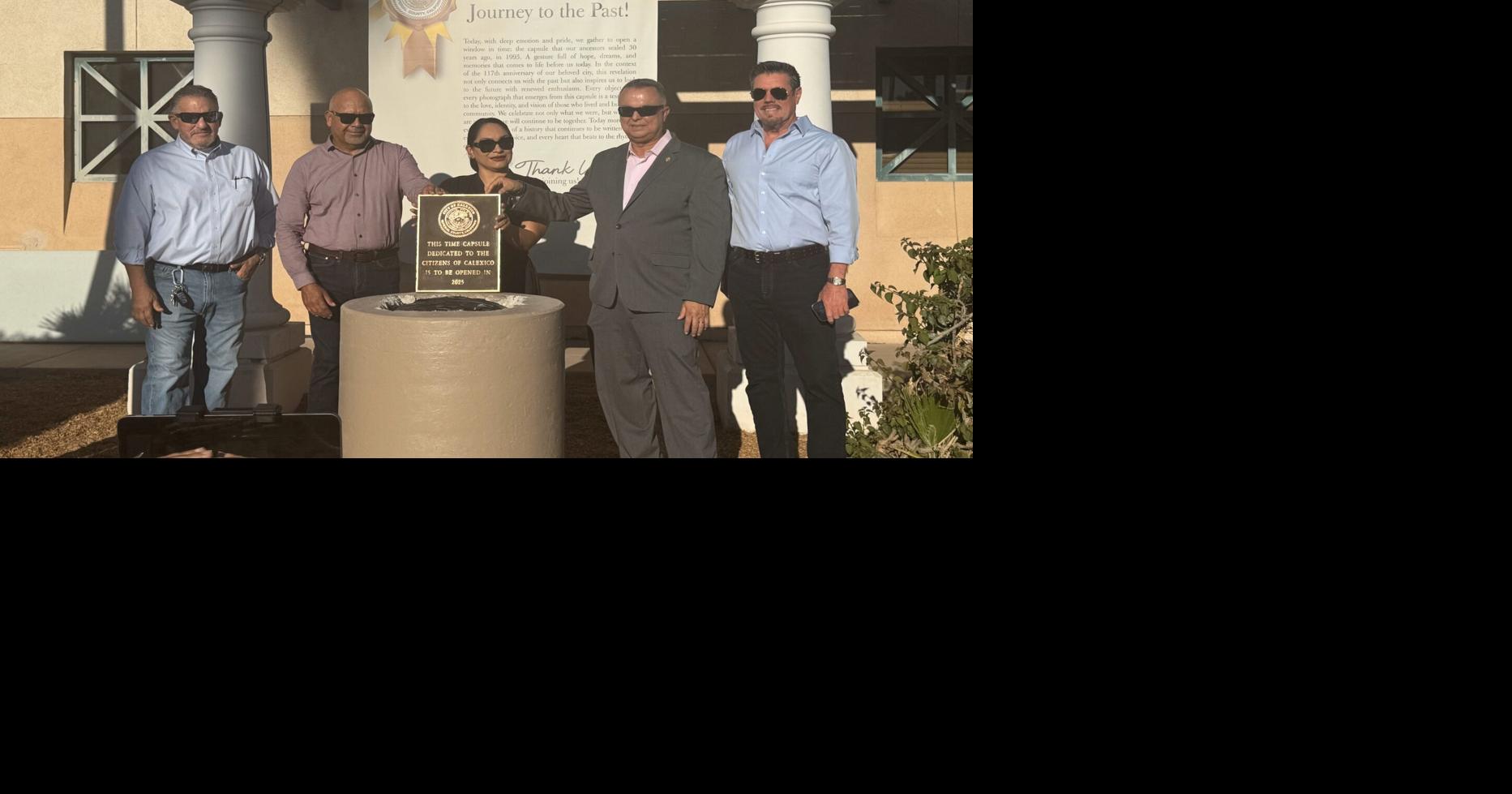 City of Calexico unearths 1995 time capsule for anniversary | News ...