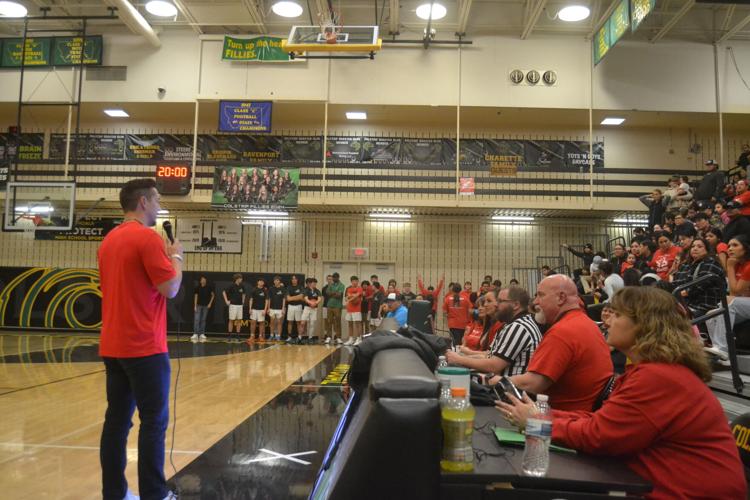 Colstrip grad Tuff Harris honored at Red Out night | News | independent ...