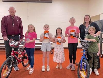 Forsyth Elementary School celebrates reading with the annual Bikes for ...