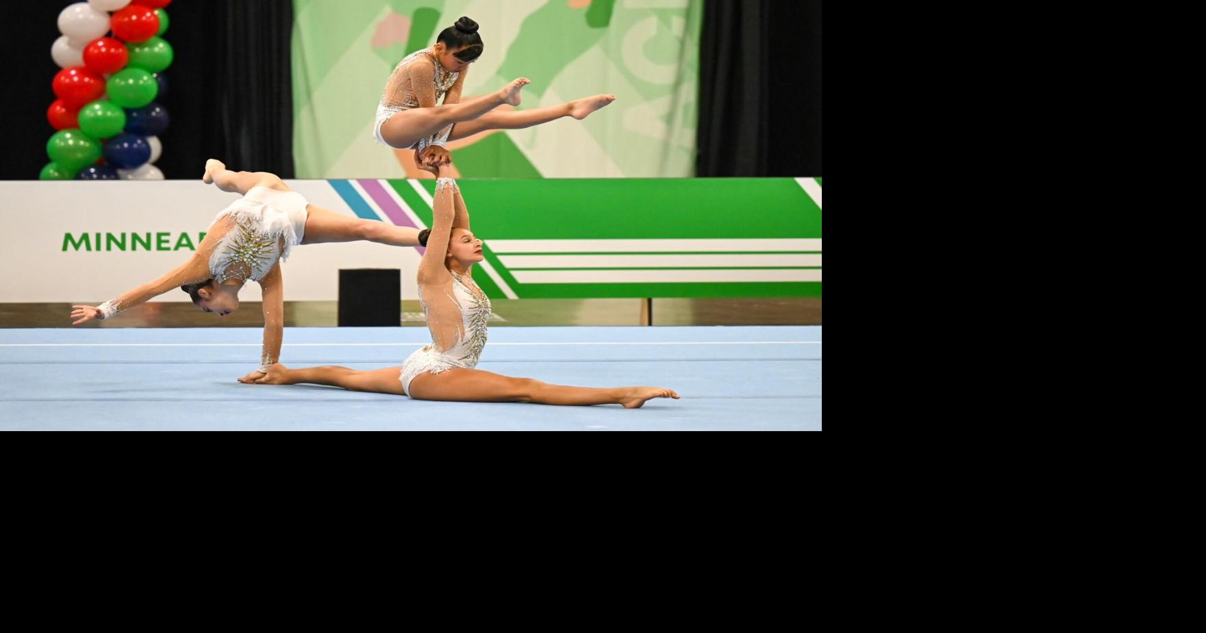 Gymnast Sisters Soar in Acrobatic Gymnastics | Regional/CA News ...