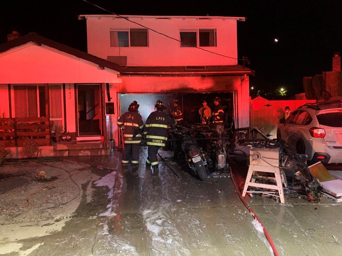 Livermore Pleasanton Fire Department Responds to Garage Fire | News ...