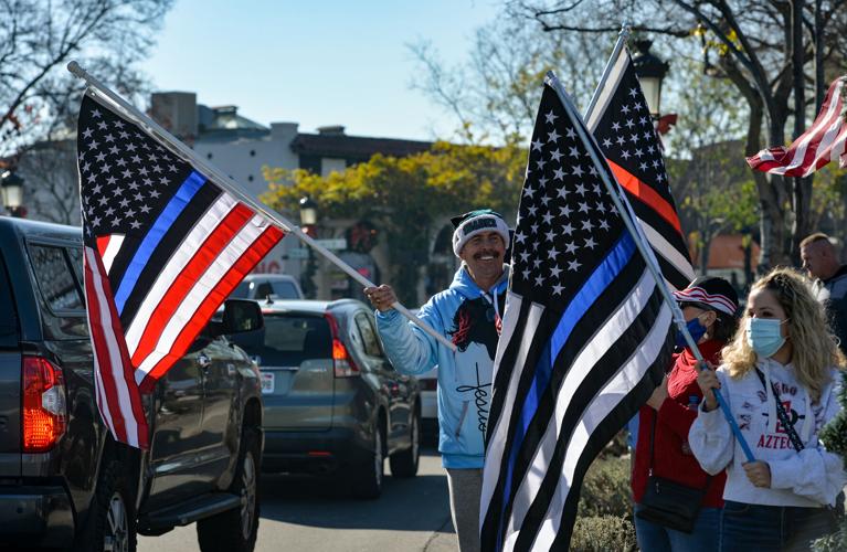 Officials Say Misunderstanding Led to Controversy Around Blue Line Flag ...