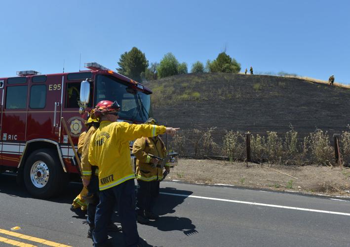 Las Positas Road Fire in Livermore | | independentnews.com