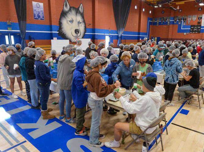 Hart Middle School Joins the Fight With Kids Against Hunger | Schools ...