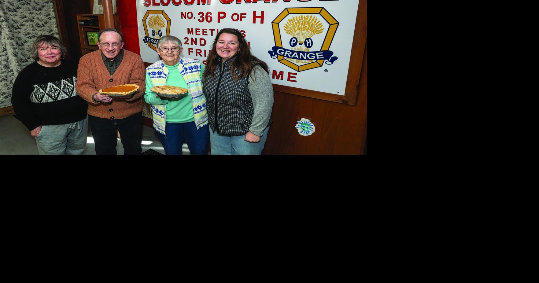 Slocum Grange members look to serve the community with fifth annual pie ...