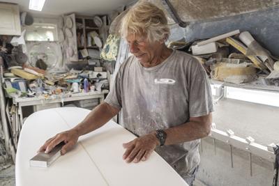 For Narragansett’s Dave Levy, custom surfboard project a lesson in ...