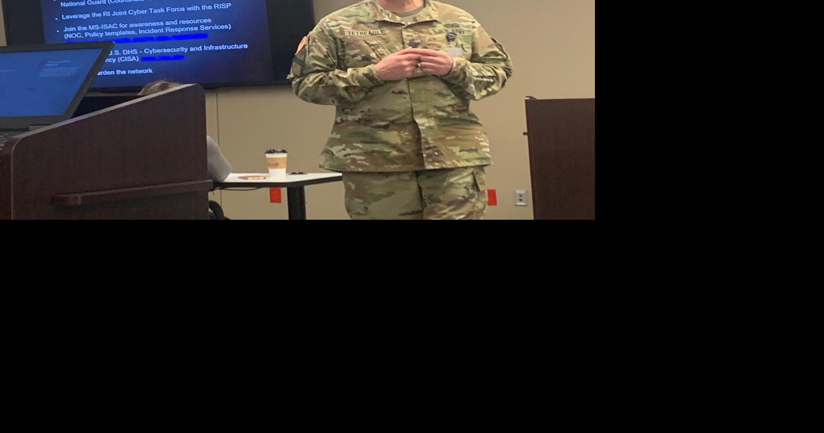 RI National Guard talks cybersecurity with local leaders | News ...