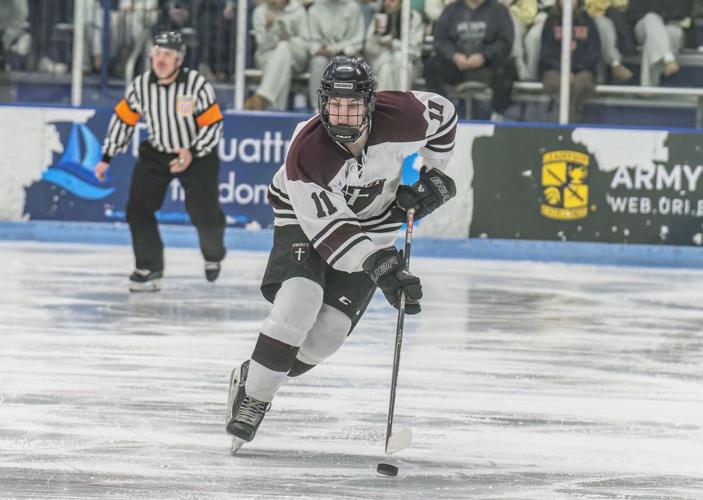 Boys Hockey: With high expectations, top-seeded Prout wins quarterfinal ...