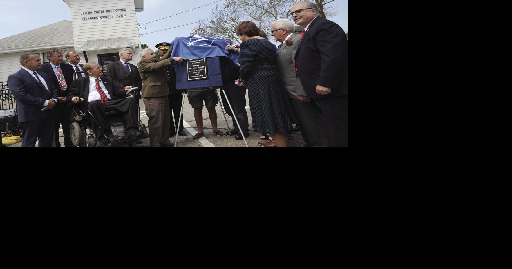 Captain Matthew August's life remembered as post office renamed in his ...